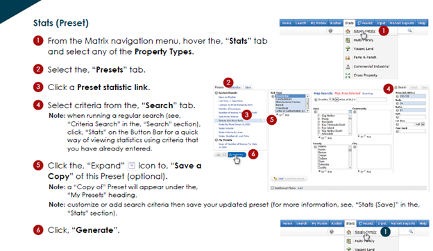 Matrix My Stats Widget on Home Page